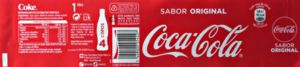 Etiqueta de bebida: Coca-Cola (Coca-Cola European Partners Iberia S.L ...