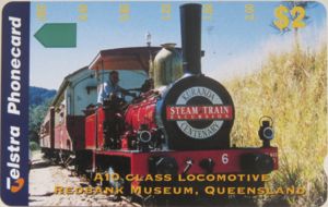 Phonecard: A10 Class Locomotive (Limited Edition) (Telstra, Australia ...
