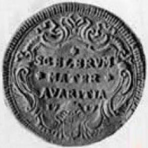 Coin: 1 Testone (Clement XI) (Italian Papal States) (Ferrara) WCC:km121 ...