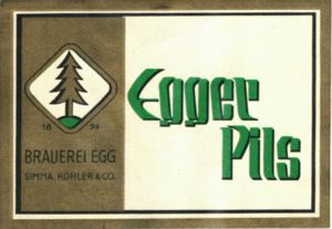 Drink Label: Egger Pils (Brauerei Egg Vorarlberg, AustriaCol:AT-BEER-002001