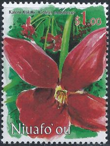 Stamp: Kaloni Kakalo (Coleus amboinicus) (Niuafo'ou(Endemic smelling ...