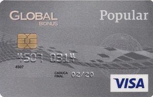 Bank Card: GLOBAL Bonus (Banco Popular, SpainCol:ES-VI-0127.03