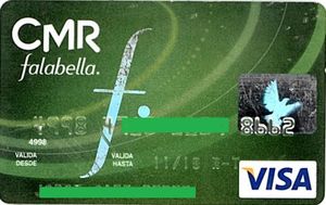 Tarjeta de Banco: CMR Falabella (CMR Falabella S.A., ChileCol:CL-VI-0011.01