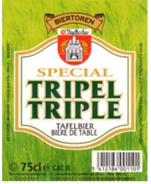 Drink Label: Biertoren Special Tripel-Triple (Brouwerij Huyghe ...