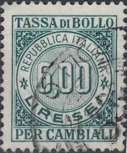 Stamp: Tassa di bollo (Italy: Revenue Stamps(Revenue : Bill of Exchange ...