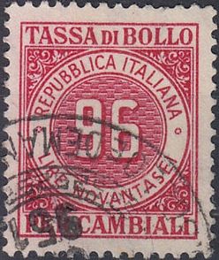 Stamp: Tassa di bollo (Italy: Revenue Stamps) (Revenue : Bill of ...