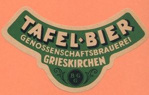 Drink Label: Grieskirchner Tafel Bier (Brauerei Grieskirchen GmbH ...