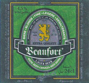 Drink Label: Beaufort (SNB, AlgeriaCol:DZ-BEER-000015