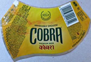 Drink Label: Cobra (Molson Coors, United Kingdom of Great Britain ...