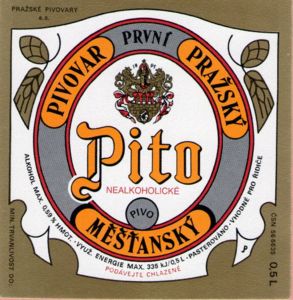 Drink Label: P5-Pito (Mestansky pivovar Praha-Holesovice, Czech ...