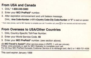 Phonecard: Gerry Scotti and Paola Barale (FAKE United States of America ...