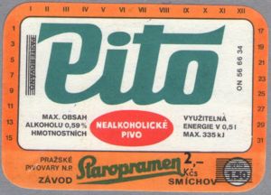 Drink Label: P03-Pito (Pivovar Staropramen Praha, Czech RepublicCol:CZ ...