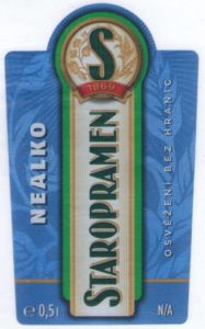Drink Label: Px06-Staropramen nealko (Pivovar Staropramen Praha, Czech ...