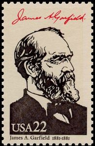 Stamp: James Garfield (United States of America(AMERIPEX '86 Issue) Mi ...