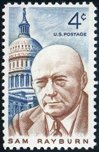 Stamp: Sam Rayburn (1882-1961) Commemoration (United States of ...