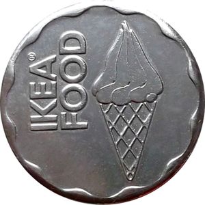Token: IKEA Food (Ice Cream Token) (Sweden(Machine Tokens) Col:SE-000055
