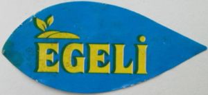 Fruit Sticker: Egeli (Türkiye (Turkey)Col:TR-FR-00086