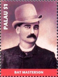 Stamp: Bat Materson (Palau(Legends of the Wild West) Mi:PW 3952,Yt:PW 3337