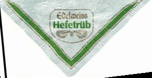 Drink Label: Edelweiss Weissbier (Hofbrau Kaltenhausen, AustriaCol:AT ...