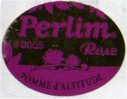 Fruit Sticker: Perlim Rose (FranceCol:FR-FR-00478