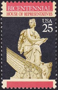 Stamp: House of Representatives (United States of America(Constitution ...