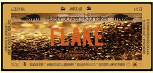Drink Label: Flake (Huisbrouwerij Klondiker, BelgiumCol:BE-BEER-020891