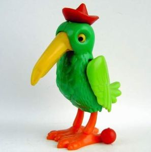 Meal Toy: Tukan Charlotte (Kinder Surprise, Germany, Federal Republic ...