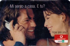 Functional Card: Mi sento a casa. E tu? (Telecommunications, Italy ...