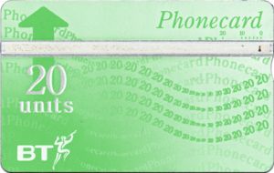 Phonecard: 8th Issue Definitive (British Telecom, United Kingdom of ...