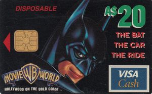 Bank Card: Batman (Australia and New Zealand Banking Group, Australia ...