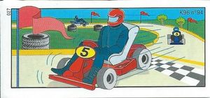 Meal Toy: Go-Kart (Kinder Surprise, Europe(Kinder - Go-Kart) Col:K96-94