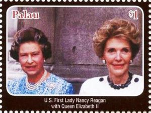 Stamp: U.S. First Lady Nancy Reagan (Palau(U.S. First Lady Nancy Reagan ...