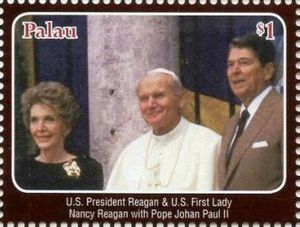 Stamp: U.S. First Lady Nancy Reagan (Palau(U.S. First Lady Nancy Reagan ...