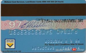 Bank Card: Midland EC (Midland Bank, United Kingdom of Great Britain ...