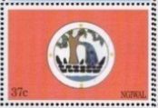 Stamp: Ngiwal (Palau(Flags of Palau and its States) Mi:PW 2108,Sn:PW ...