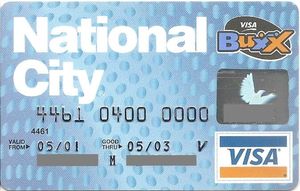 Bank Card: National City (National City Bank, United States of ...