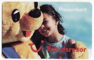 Geschenkkarte: Presentkort - Fritidsresor (Fritidsresor, Schweden ...