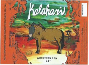 Drink Label: Kalahari AIPA 14 (Schrott Brewing Company, Czech ...