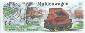 Meal Toy: Muldenwagen (brown, wheelhouse black) (Kinder Surprise ...