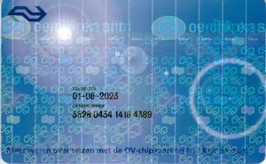 Transport Ticket: OV-chipkaart (OV-Chipkaart, Netherlands(OV-Chipkaart ...