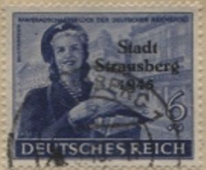 Stamp: Print of German Empire stamp (Germany, Local Post(Strausberg) Mi ...