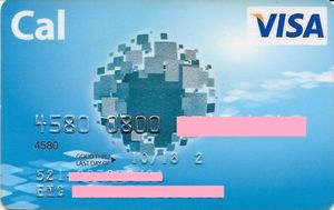 Bank Card: Visa Cal (Leumi Bank, IsraelCol:IL-VI-0040