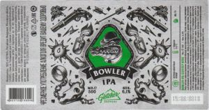 Drink Label: Bowler Ipa (Gletcher, RussiaCol:RU-BEER-006509