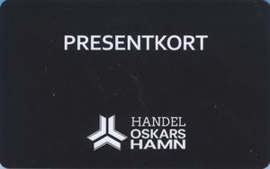 Gift Card: Presentkort (Shoppingcenters, Sweden(Handel Oskarshamn) Col ...