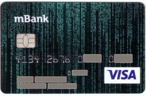 Bank Card: mBank Visa (BRE Bank SA/MultiBank/mBank, PolandCol:PL-VI-0317