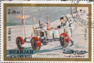 Stamp: Apollo Astronauts (Sharjah(Apollo 17 (1972:1)) Mi:AE-SH 981A,Col ...