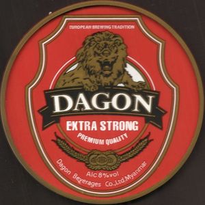 Beer Coaster: Dagon (Dagon Brewery Company, MyanmarCol:MM-000006