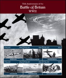 Stamp: 75th anniversary of the Battle of Britain (Palau(75th ...