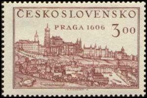 Stamp: Prague 1606 (Czechoslovakia(Stamp exhibition, Prague) Mi:CS 632 ...
