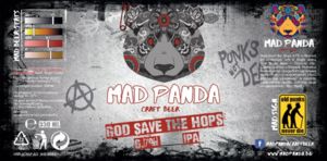 Drink Label: Mad Panda (GB KRAFT BREWERY, BulgariaCol:BG-BEER-001309